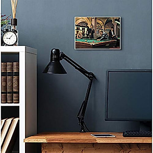 Stupell Industries Pool Game Vintage Hollywood Movie Star Classic Illustration, Design by Artist Jadei Graphics Art, 10 x 0.5 x 15, Wall Plaque