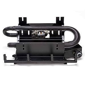 Duluth Forge DLS-18T-2 Dual Fuel Ventless Fireplace Logs Set with Thermostat, Use with Natural Gas or Liquid Propane, 30000 BTU, Heats up to 1000 Sq. Ft, Stacked Red Oak, 18 Inches