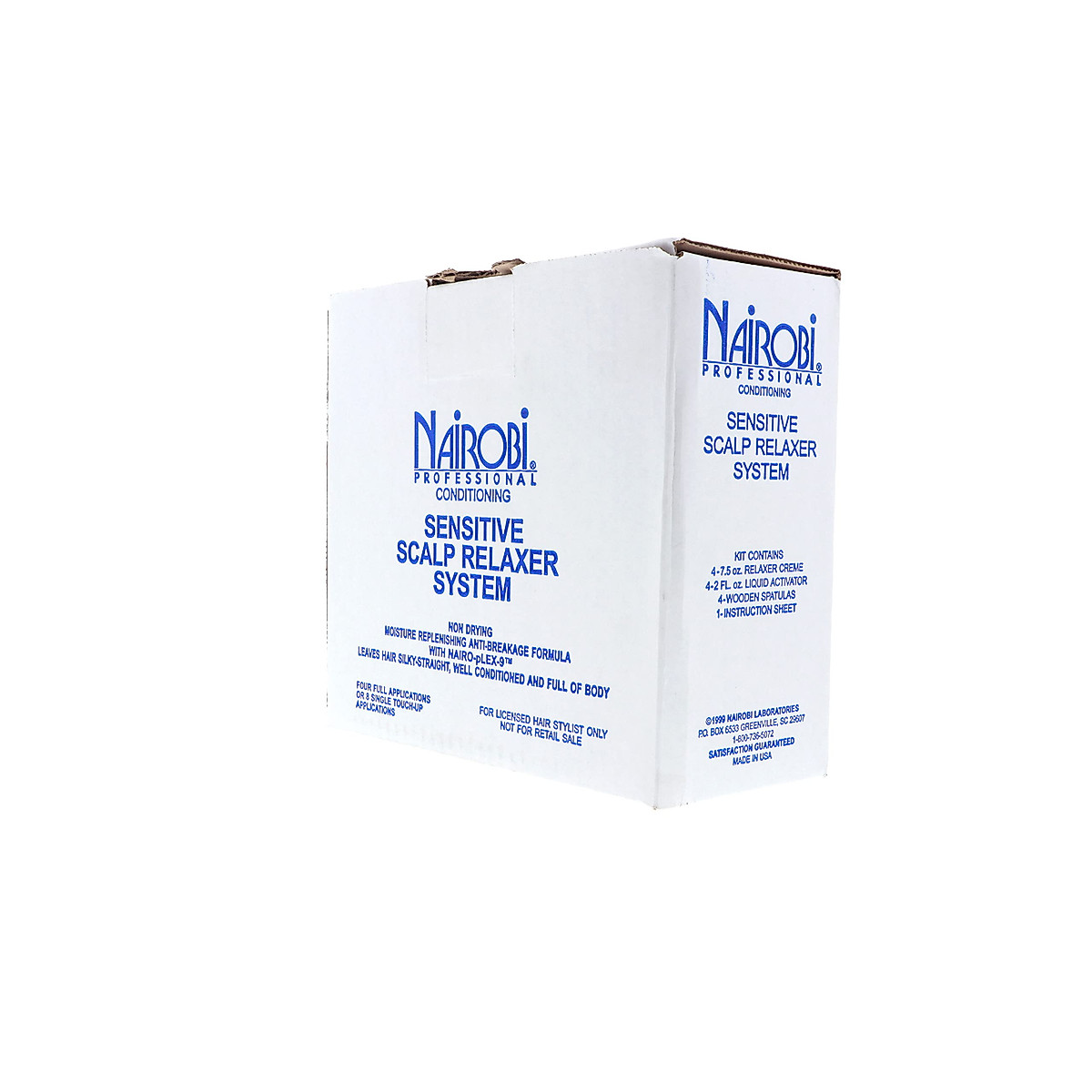 Nairobi Conditioning Sensitive Scalp Hair Relaxer Kit, 4 Count by Nairobi