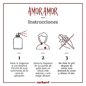 Cacharel Amor Amor Eau de Toilette Spray Perfume for Women - Blackcurrant, Lily of the Valley & Vanilla Fragrance