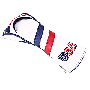 USA Stars and Stripes Golf Hybrid Head Covers with Interchangeable Number Tags Golf Builder