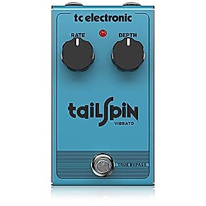 TC Electronic TAILSPIN VIBRATO Classic True Pitch Vibrato with All-Analog Bucket-Brigade Design