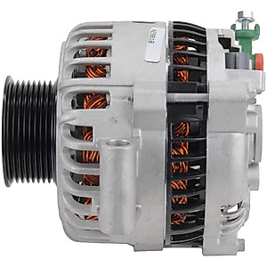 Bosch AL7606N Premium 100% New Alternator - Compatible With Select Ford E-450 Super Duty, F-450 Super Duty, F-550 Super Duty; 135 Amp