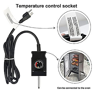 Masterbuilt Smokers Turkey Fryers Thermostat Analog Control with Power Cord Electric Smoker and Grill Heating Element
