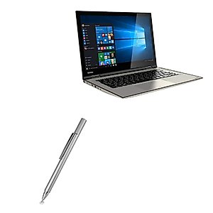 BoxWave Stylus Pen Compatible with Toshiba Satellite Radius 12 - FineTouch Capacitive Stylus, Super Precise Stylus Pen for Toshiba Satellite Radius 12 - Metallic Silver