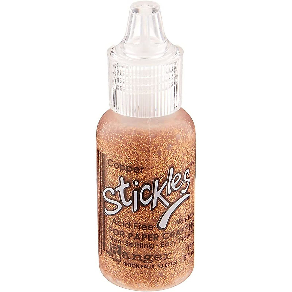 Ranger 1/2-Ounce Stickles Glitter Glue, Copper
