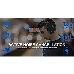 BTANC Sentry Noise Cancel Bluetooth Headphones