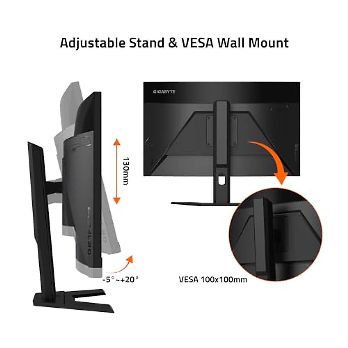 GIGABYTE G27FC A (27" 165Hz 1080P Curved Gaming Monitor, 1920 x 1080 VA 1500R Display, 1ms (MPRT) Response Time, 91% DCI-P3, FreeSync Premium, 1x Display Port 1.2, 2x HDMI 1.4)