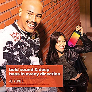 JBL Pulse 5 - Portable Bluetooth Speaker with Dazzling Lights Original Pro Sound