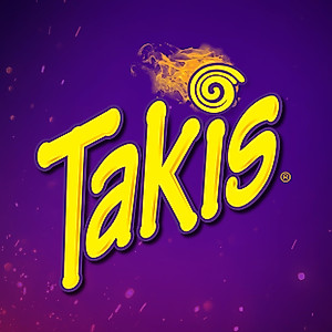 Takis Fuego Mini 25 pc / 1.23 oz Bite Size Multipack, Hot Chili Pepper & Lime Flavored Extreme Spicy Rolled Tortilla Chips