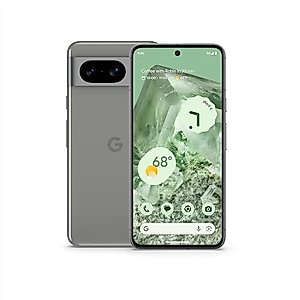 Google Pixel 8 - Unlocked Android Smartphone with Advanced Pixel Camera, 24-Hour Battery, and Powerful Security - Hazel - 128 GB