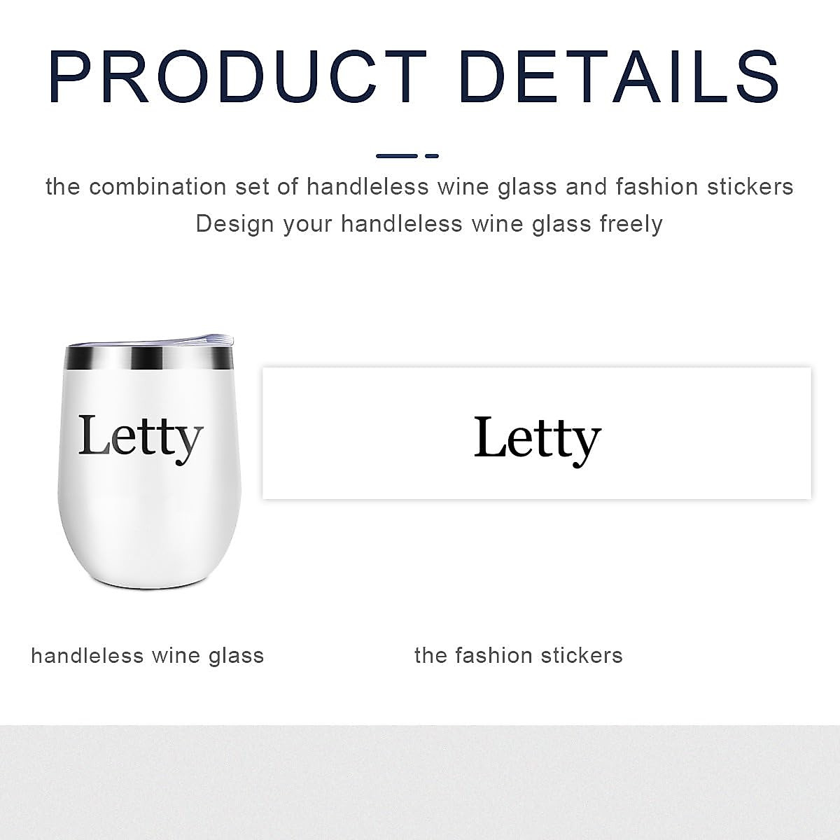 Jgksbqv Personalized Custom Wine Tumblers 12 OZ Design Your Own Stainless Steel Travel Coffee Cup for Dad Mom Friends, Green