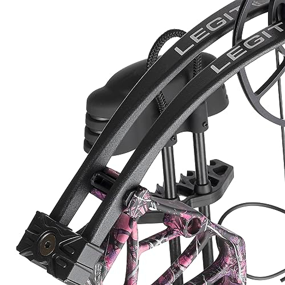 Bear Archery Legit Ready to Hunt Compound Bow Package for Adults & Youth, Right Hand, Muddy