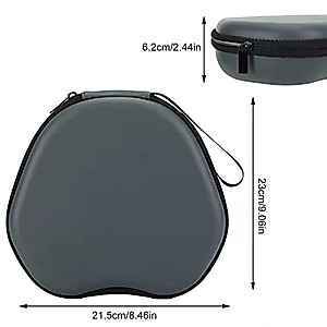 Travel Case for AirPods Max,Hard Carrying Bag Storage AirPods Max Headset PU&EVA&Polyester Portable Storage Box
