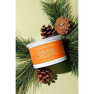Full Body Spa Wax For Thick to Coarse Hairs - All Natural - Professional Size 14 oz. Tin