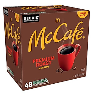 McCafe Premium Roast, Single-Serve Keurig K-Cup Pods, Medium Roast Coffee Pods Pods, 48 Count