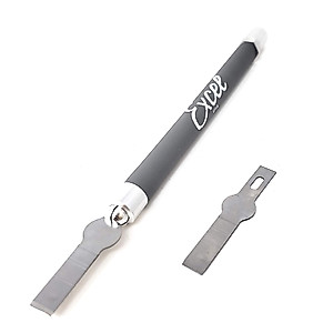 Excel Blades Chisel Replacement Blades, Set of 50 Carbon Steel Blades for Precision Cutting & Trimming, Multi-Purpose Professional, Hobby, and Crafting Tools