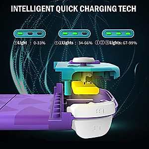 BEITONG Wireless Mobile Phone Game Controller, Bluetooth Gaming Controller Gamepad with Button Custom Function and No activation for iPhone/iPad/Android Mobile Smartphone Tablet (W1, Black)