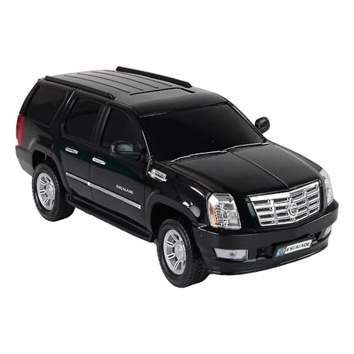 Liberty Imports R/C General Motors Escalade 1:24 Scale Toy Replica Vehicle - Officially Licensed Cadillac Remote Control SUV with 2.4G Full-Function Technology, Working Lights (Black)