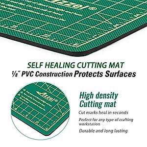 Self Healing Rotary Cutting Mat 36x24 Inch Double Sided Perfect for Crafts Quilting Sewing Scrapbooking A1