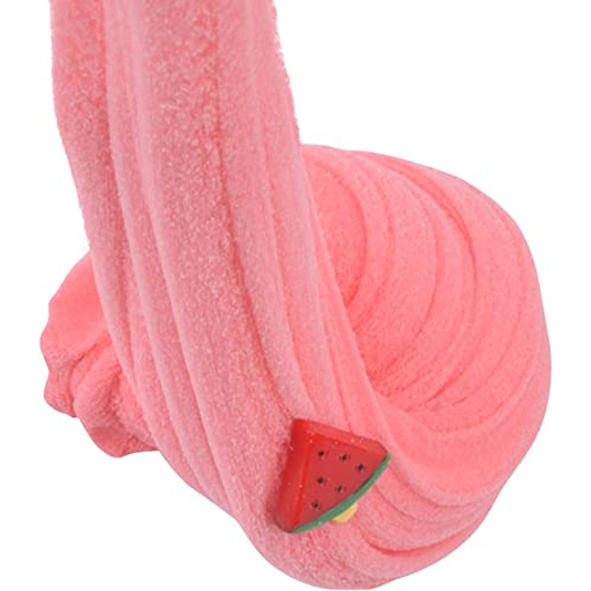 2 Pack Cloud Slime Kit with Red Watermelon and Mint Charms, Scented DIY Slime Supplies for Girls and Boys, Stress Relief Toy for Kids Education, Party Favor, Gift and Birthday