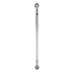 FSFY M8280mm Adjustable Steering Tie Rod kit Ball Joint Ball Joiner Bolt Tie for 49cc Electric ATV Go Kart Accessory Steering Column Steering Suspension Silver