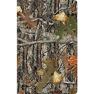 KJV Sportsman's Bible: Large Print Personal Size Edition, Mothwing Camouflage LeatherTouch, Red Letter, Presentation Page, Articles, Cross-References, Full-Color Maps, Easy-to-Read Bible Type