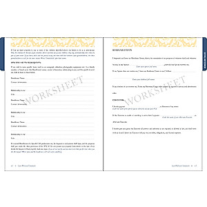 My Family Estate Legal Document Kit (includes Last Will and Testament, Health Care Proxy, and Legal Power of Attorney)