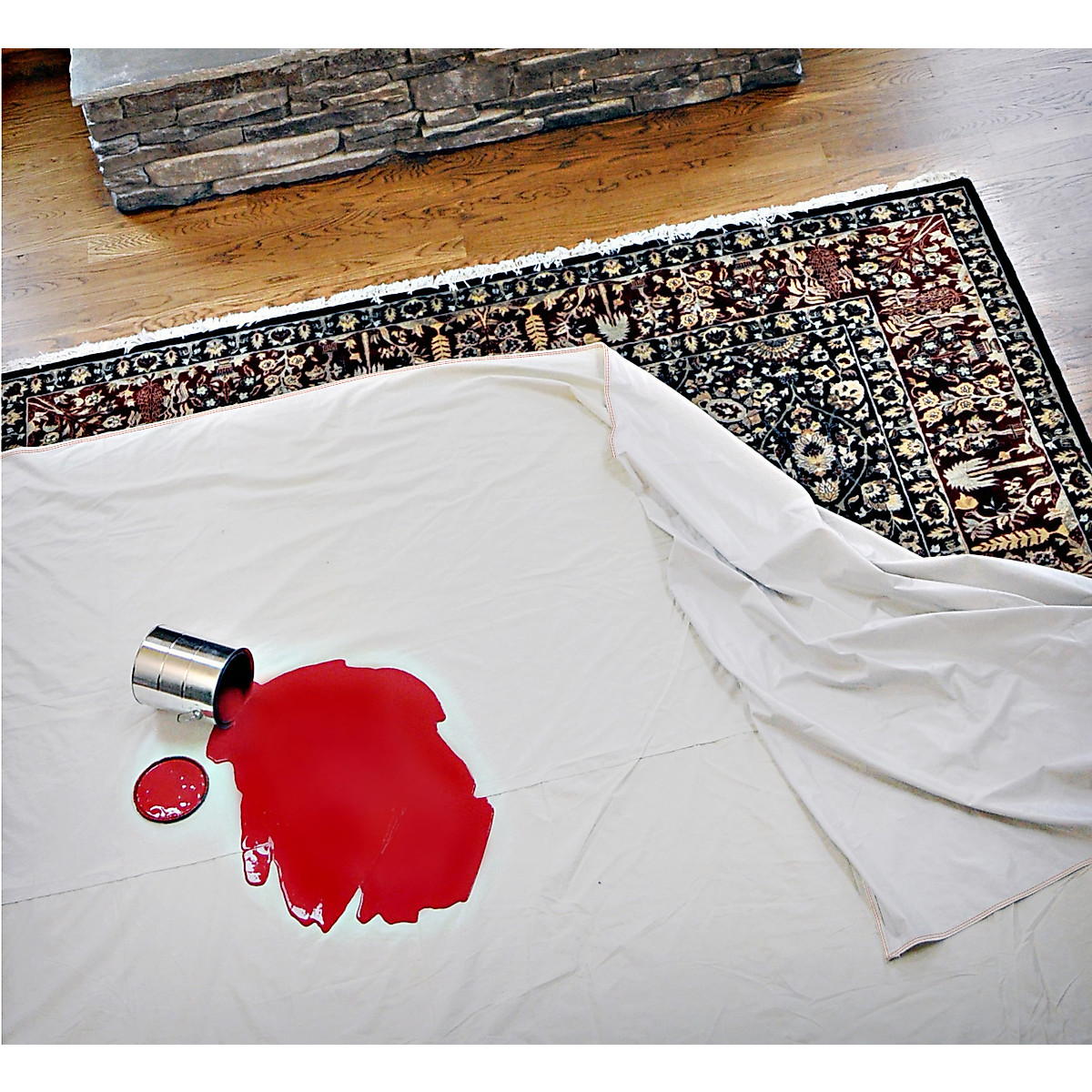 Trimaco Eliminator Butyl Drop Cloth, 9-feet x 12-feet