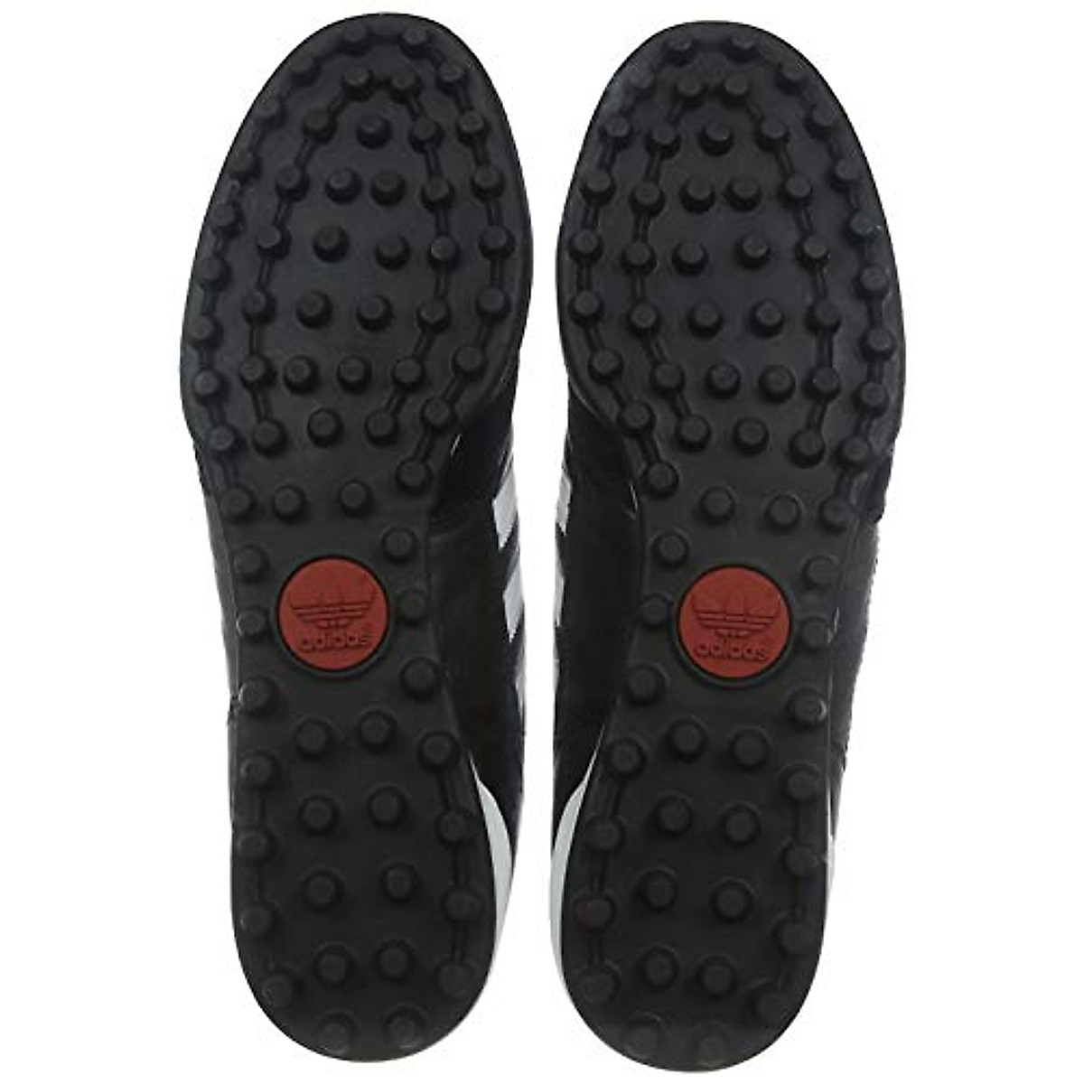 adidas Performance Men's MUNDIAL TEAM Athletic Shoe, black/white/red, 10 M US