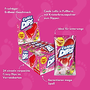 Chupa Chups Crazy Dip "Strawberry" 11.85OZ/336G