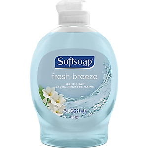 Softsoap Hand Soap Fresh Breeze - 7.5 oz, Pack of 4