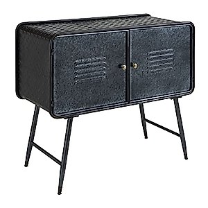 4D Concepts LOCKER STORAGE, Gray with green undertone Metal