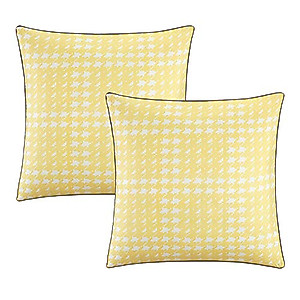 Chic Home 6 Piece Sicily Oversized Overfilled Comforter Set, Twin, Yellow