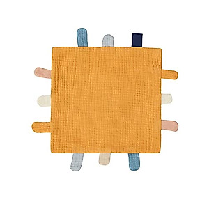 Colorful Cotton Muslin Lovey Blanket Security Blanket Soft & Breathable Lovie- Baby Gifts for Boys & Girls Lightweight Baby Security Blankets