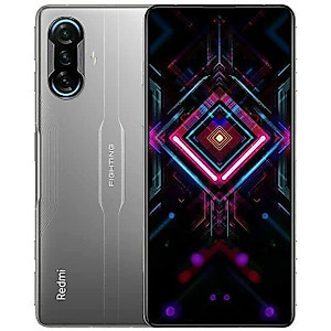 Xiaomi Redmi K40 Gaming 5G + 4G LTE (256GB + 8GB) (NOT Verizon AT&T Cricket Straight Talk) NFC Triple Camera 6.67" + (w/Fast Car Charger) (Silver)