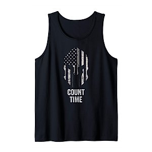 Correctional Officer Gear Funny Gifts Corrections Flag Mask Tank Top