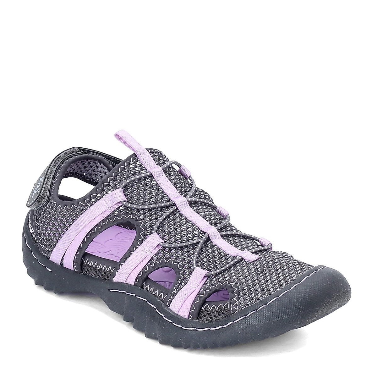 JBU by Jambu Women's Thunder Water Ready Fisherman Sandal, Grey/Lilac, 8.5 Medium US