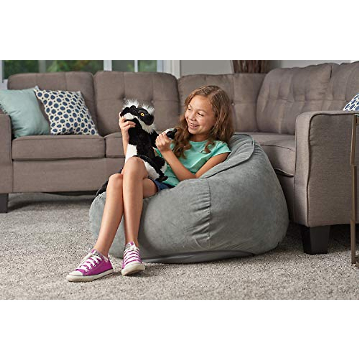 Wild Republic Lemur Plush, Stuffed Animal, Plush Toy, Gifts for Kids, Cuddlekins 12 Inches