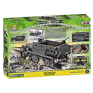 592 Pcs Historical Collection WWII /2552/ Sd.Kfz 251/1 Ausf.A