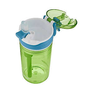 Contigo Kids 2 - in - 1 Snacker Spill Proof Cups 2 Pack Blue and Green