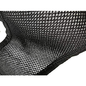 Archery Chest Guard, Upgraded Version Black Adjustable Simple Nylon Mesh PU Archery Chest Protector, Free Size Outdoor Sport Hunting Shooting Chest Protection Men Women Bow Arrow Chest Guard Tool