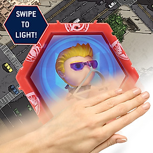 WOW! PODS Avengers Collection - Hawkeye | Superhero Light-Up Bobble-Head Figure | Official Marvel Collectable Toys & Gifts | Number 203 in Series, Black