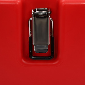 Silencear Insulated Soup Carrier Coolers, 2.5 Gallon Commercial Food Warmer Box Large Insulation Barrel Cooler Electric Food Warmer for Restaurant, Canteen, Home, Red