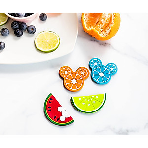 Disney Mickey Mouse Fruit Magnets | Set of 4