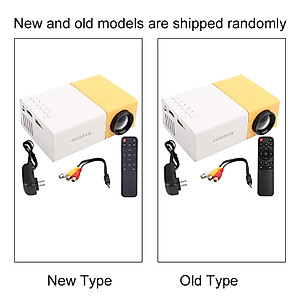 Mini Projector Bluetooth 1080P Supported iPhone Projector Portable Movie Projector for Home Theater Outdoor, Compatible with iOS Android Laptop HDMI