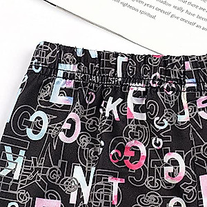 Kaerm Kids Boys Girls Summer Swimming Beach Board Shorts Sports Jogger Pants Hot Pants Casual Loungewear Black 5-6