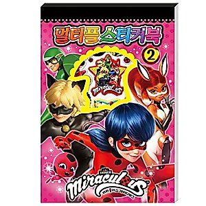 Miraculous Ladybug Sticker Book Multiple Sticker Collection Book Ver.2