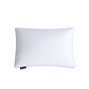 Beautyrest BT-DP-34 Sateen Cotton Hypoallergenic European White Goose Down Pillow with 2'' Gusset, King