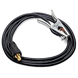 Eastwood Mp250 Welder Ground Cable Arc Welding Clamp Earth Copper Grip Clip Clamp & Connector Cable Dinse 35 Connector And 3 Gauge Wiring